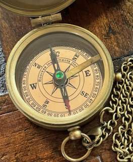 Compass Living in Confusing Times - Walking on Mustard Seeds